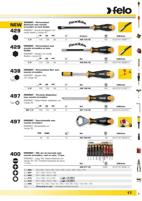 Page 17 - Felo Cataloque 2022 / Felo Catálogo 2022