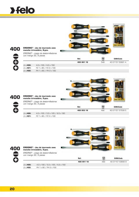 Page 20 - Felo Cataloque 2022 / Felo Catálogo 2022